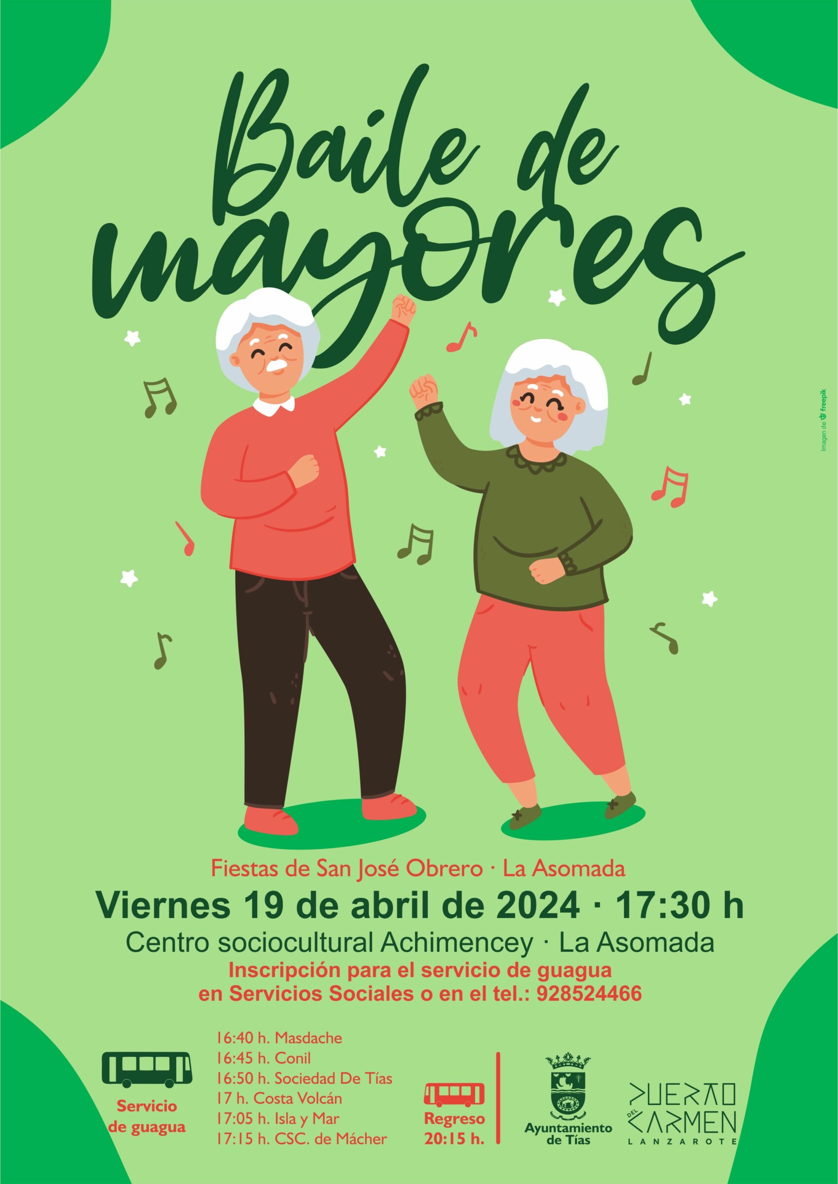 Baile de mayores. Fiestas de La Asomada - Ayuntamiento de Tías | Web ...
